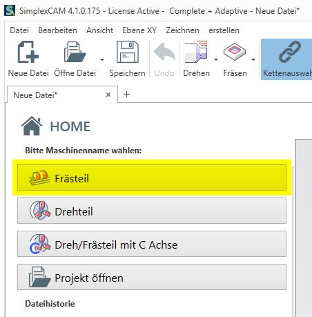 SimplexCAM Postprozessor